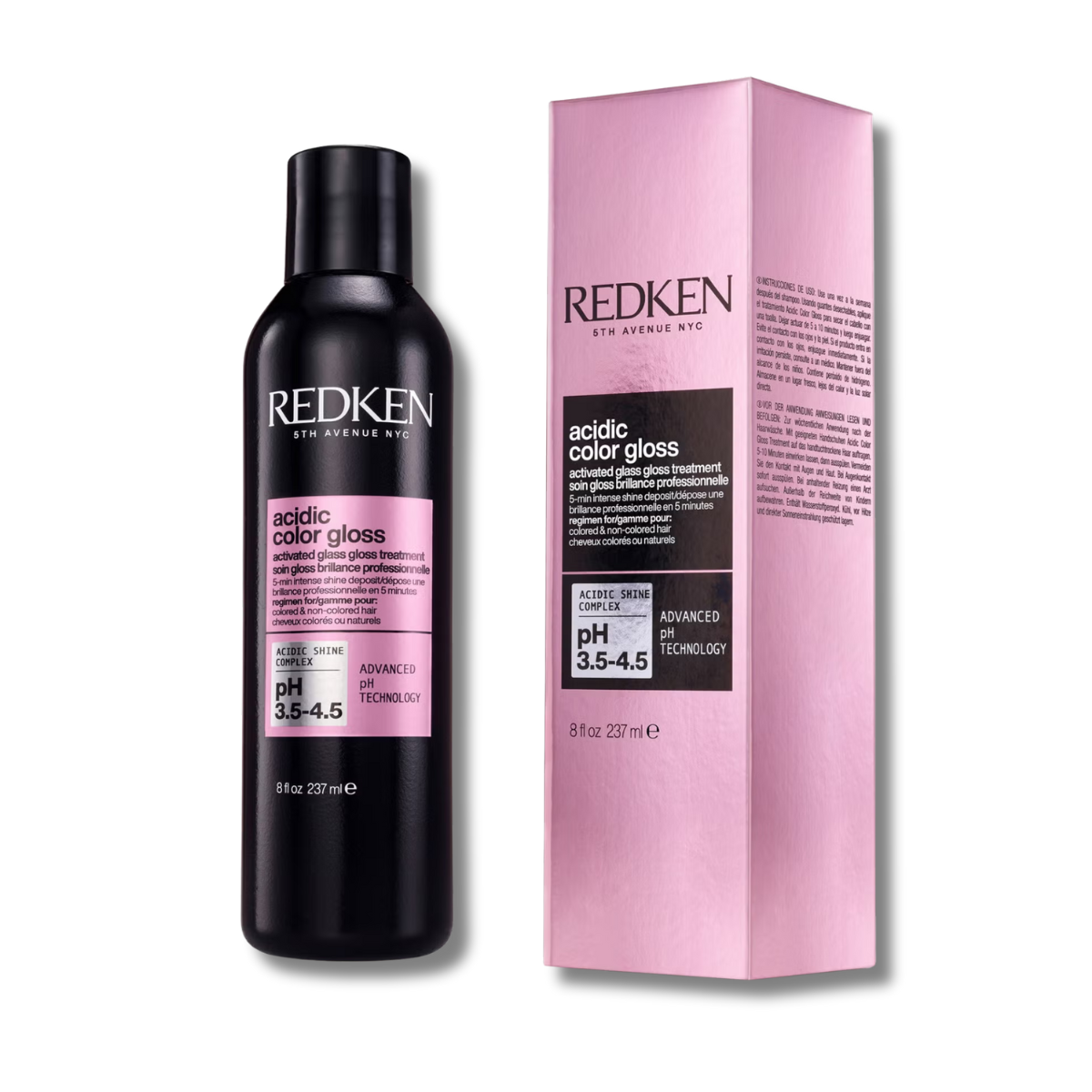 Redken Acidic Color Gloss Activated Glass Gloss Hair Treatment for Gla ...