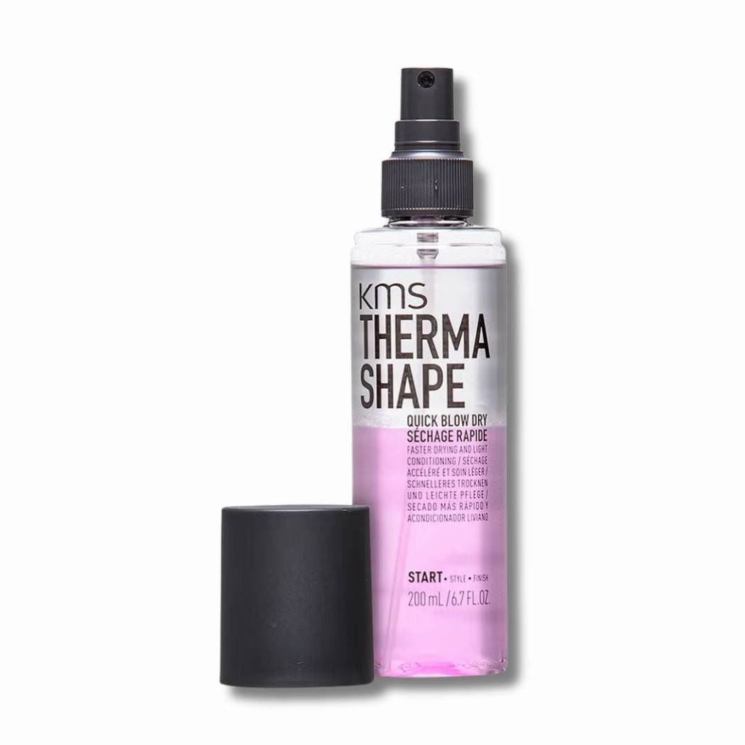 KMS Thermashape Quick Blow Dry Spray for Faster Drying and Light Condi ...