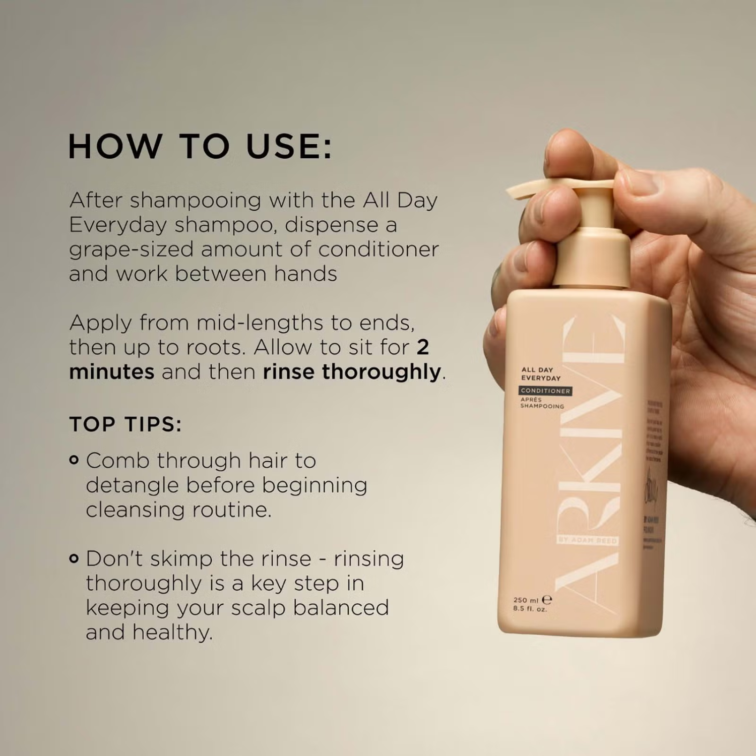 ARKIVE Headcare The All Day Everyday Conditioner 250ml – Beaut Flo